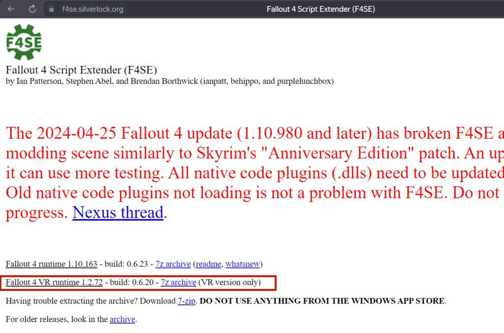 Как ставить моды на Fallout 4 VR + список модов и полезности по игре | VR419.ru